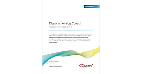 Digital Vs Analog Control In Proportional Applications Free White Paper