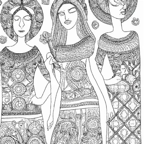 50 Lindos Desenhos De Mulheres Para Colorir Folhas So