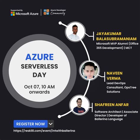 Azure Developer Community On Linkedin Azureserverlessday