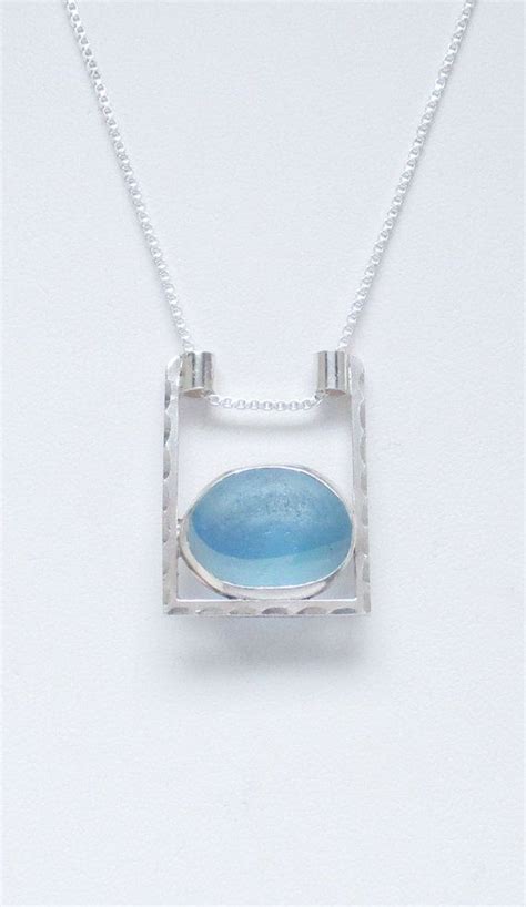 Rare Victorian English Sea Glass Necklace