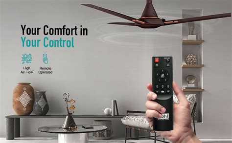 Buy Kuhl Prima A7 1200mm Stylish 65 Power Saving Bldc Ceiling Fan With