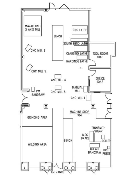 Engineering Workshop Layout
