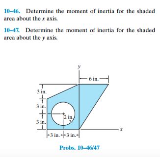 Solved Determine The Moment Of Inertia For The Shaded Chegg