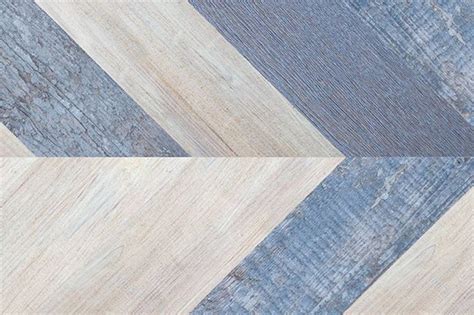 Пробковый пол с фотопечатью Chevron Blue 33 класс замковый или клеевой ...