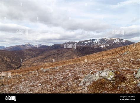 The Munro Maoile Lunndaidh Seen From An Sidhean Highland Scotland