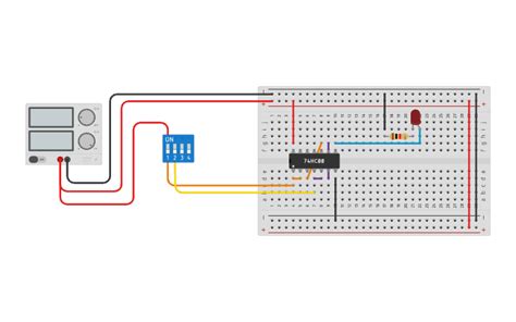 Circuit Design Or Gate Using Nand Gate 7400 Tinkercad