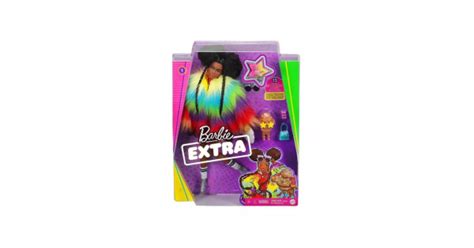 Mattel Barbie Extra Doll Rainbow Coat Gvr04 Grn27 Katsouris Online