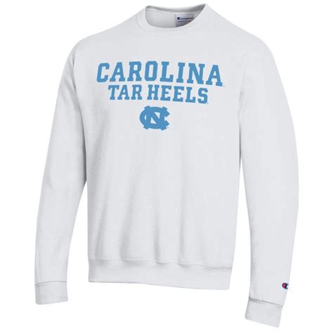 Unc Carolina Champion Straight Stack Crew Alumni Hall