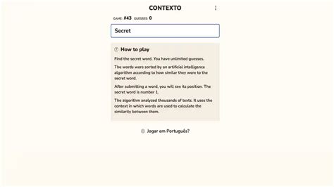 How To Play Contexto Another Word Guessing Game Pro Game Guides