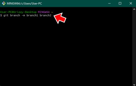 How To Rename A Git Branch