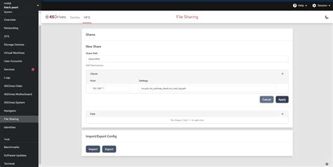 Kb Managing Nfs In Houston Ui Drives Knowledge Base