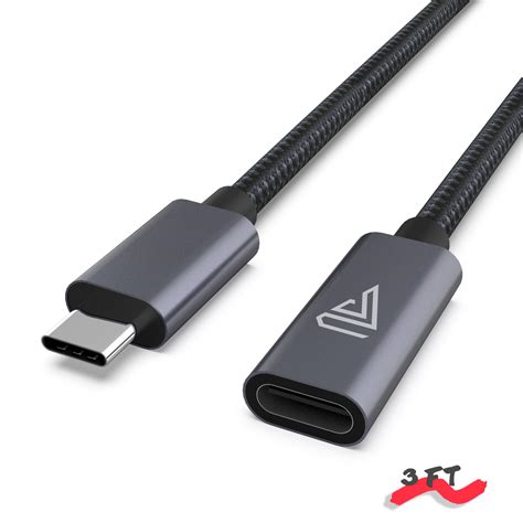 Usb Type C Extension Cable 33 Ft Braid Faracent