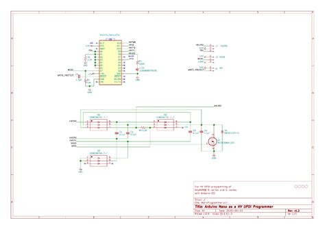 Diy Arduino Nano Hv Updi Programmer Electronics Lab