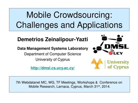 Ppt Mobile Crowdsourcing Challenges And Applications Powerpoint Presentation Id 3695443