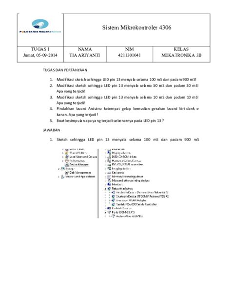 Pdf Praktikum Pengenalan Mikrokontroler