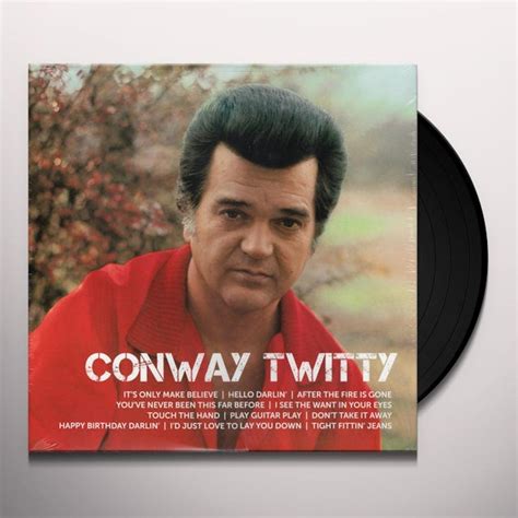 Conway Twitty Icon Vinyl Record