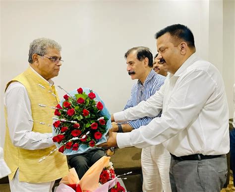 Iacc President Kapil Kaul And Lucknow Chapter Head Of Iacc Mukesh Singh
