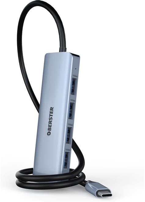 Hub Usb C 32 Gen 2 Avec 4 Ports Usb A Câble 50cm Usb 32 Gen 2 10