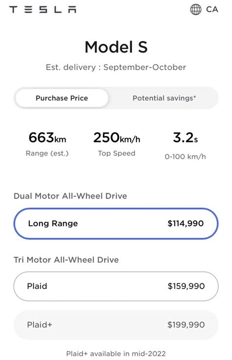 Tesla Shuts Off Orders For Model S Plaid In Canada Drive Tesla Canada