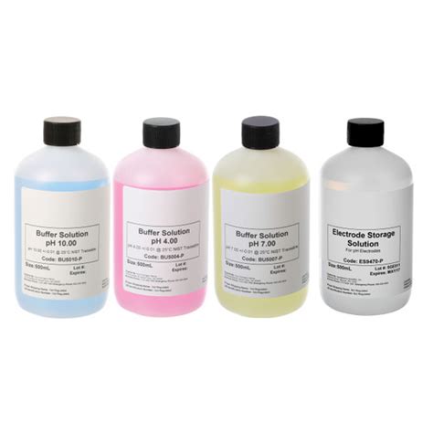 Buffer Solution Kit Ph 400 Ph 700 Ph 1000 Cannon Water Technology