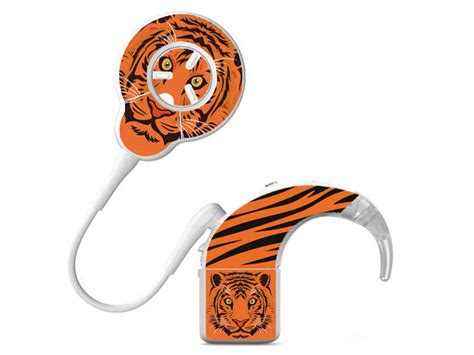 Skins Stickers For Cochlear Nucleus 8 Audio Processor Tiger Nucleus Skins Stickers For Cochlear Nucleus 8 Audio Processor Tiger Nucleus