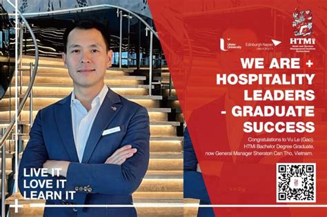 Congratulations To Vu Le Gao General Manager Sheraton Can Tho