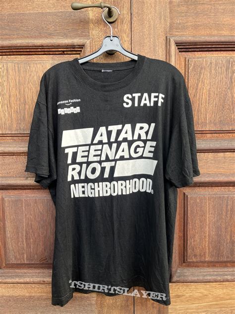 Atari Teenage Riot X Neighbourhood Tshirtslayer Tshirt And