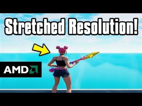 OG Stretched Resolution In Fortnite Chapter 5 Season 3 AMD Only