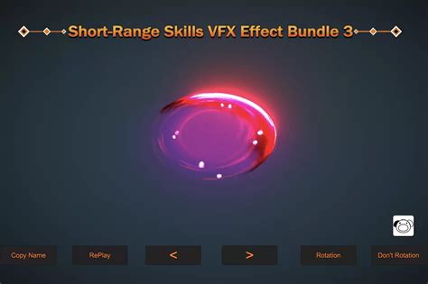 Artstation Short Range Skills Vfx Effect Bundle 3 Game Assets