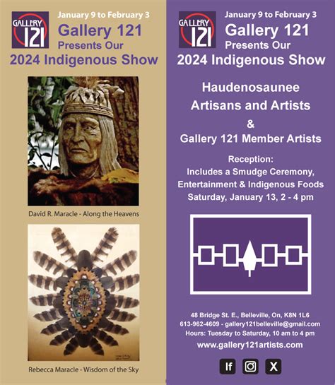 2024 Indigenous Show Opening Reception Bay Of Quinte Region