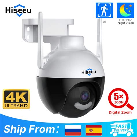 스마트 와이파이 Ptz 카메라 5 배 디지털 줌 Ai 인간 감지 Onvif 무선 Cctv Ip 카메라 Iptv 보안 보호