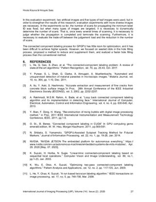 Proposal And Implementation Of The Connected Component Labeling Of