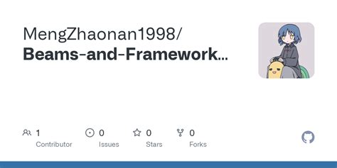 GitHub MengZhaonan Beams And Frameworks Of Beams
