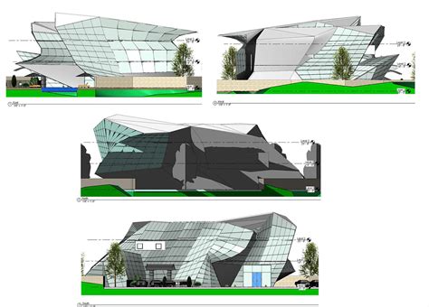 Conceptual Massing REVIT On SCAD Portfolios