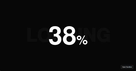 Preloader Percent Forked Codesandbox