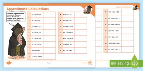 Approximate Calculations Teacher Made Twinkl