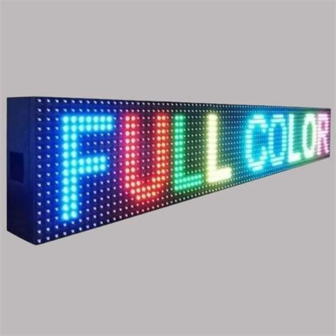 Indoor Scrolling LED Display Board Wall Mounted Power Consumption 110W At Rs 2800 Sq Ft In Surat