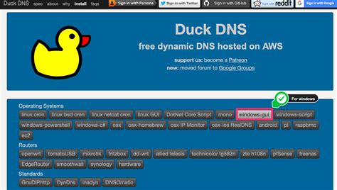 Duck Dns Setup On Windows To Allow Remote Workers Voice1 Llc 1