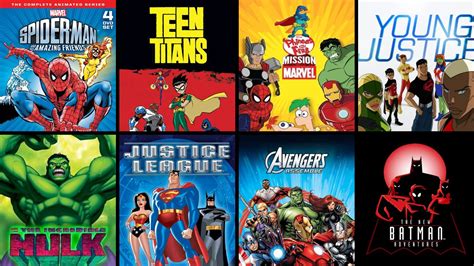 Top 5 Animated Series From Both Dc And Marvel Gobookmart