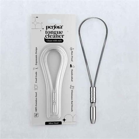 Perfora Stainless Steel Tongue Cleaner Rust Free Buy At ₹158 Online