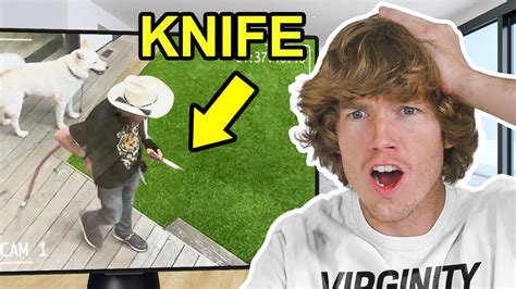Crazy Guy Tried To Break Into My House Youtube