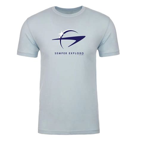 Star Trek Enterprise Semper Exploro Erwachsene T Shirt Mit Kurzen