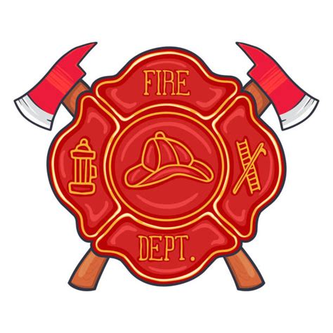 Fireman Crest Illustrations Royalty Free Vector Graphics And Clip Art