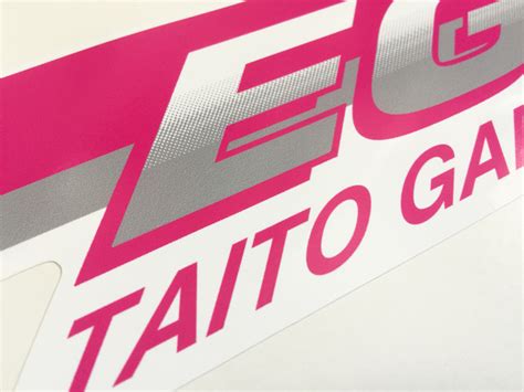 Taito Egret II Side Art Pair Arcade Art Shop