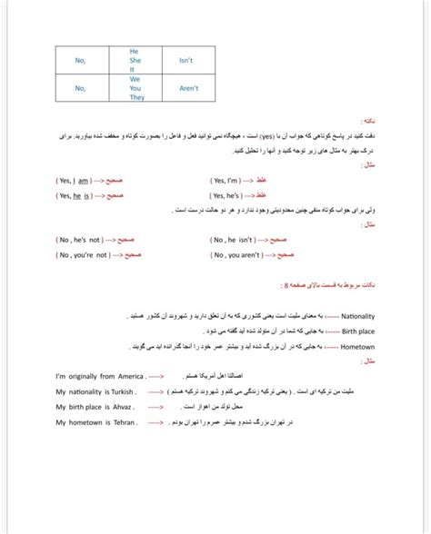 نمونه کار نمونه تایپ جزوه فارسی و انگلیسی