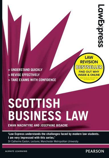 Law Express Scottish Business Law Revision Guide Ewan Macintyre