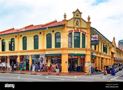 Little India Arcade Consists Of A Cluster Of Conserved Neoclassical