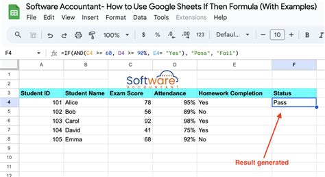 How To Use Google Sheets If Then Formula With Examples