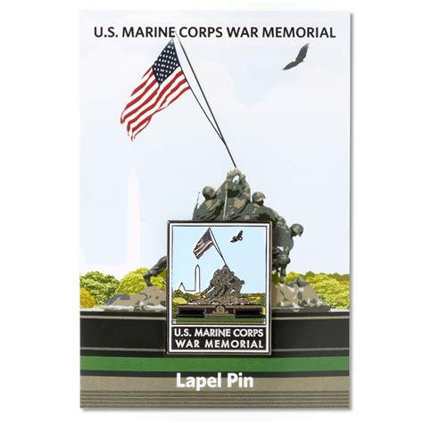 Us Marine Corps War Mem Pin — Americas National Parks