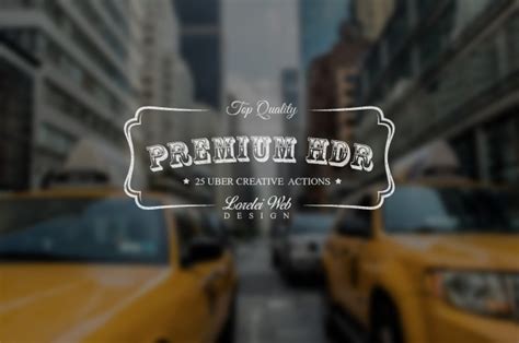 Download 25 Super Premium Hdr Photoshop Actions Lorelei Web Design